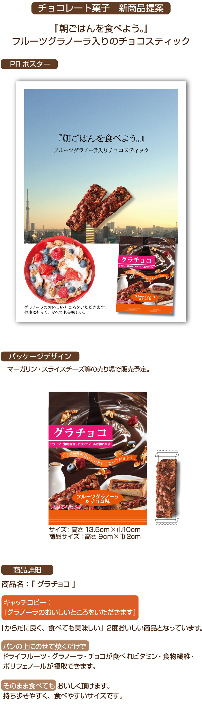 チョコレート菓子 新商品提案 チョコレート菓子 新商品提案